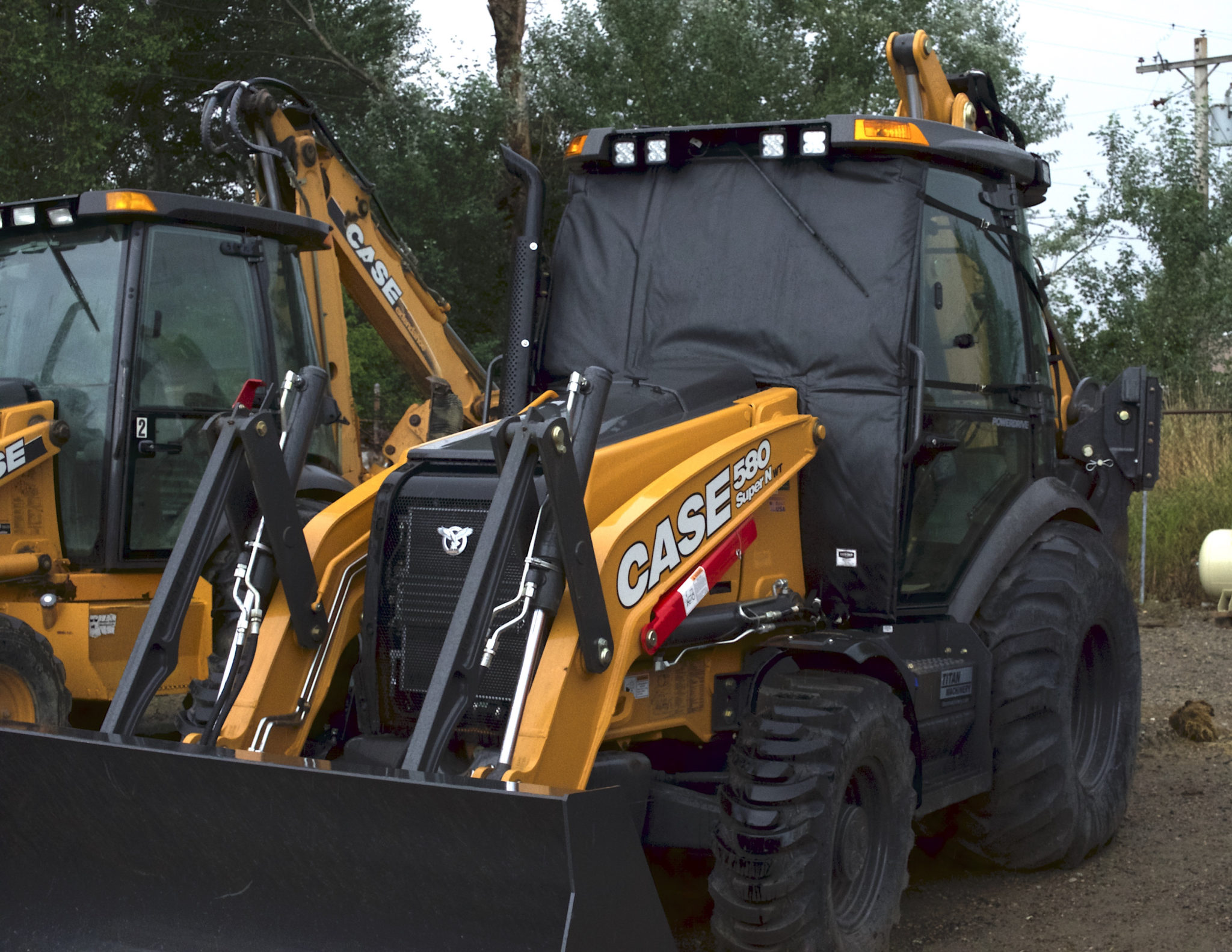 Heavy Equipment Windshield Protection – Western Industrial Canvas